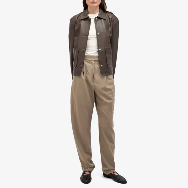 RÓHE Round Leg Shaped Tailored Trousers