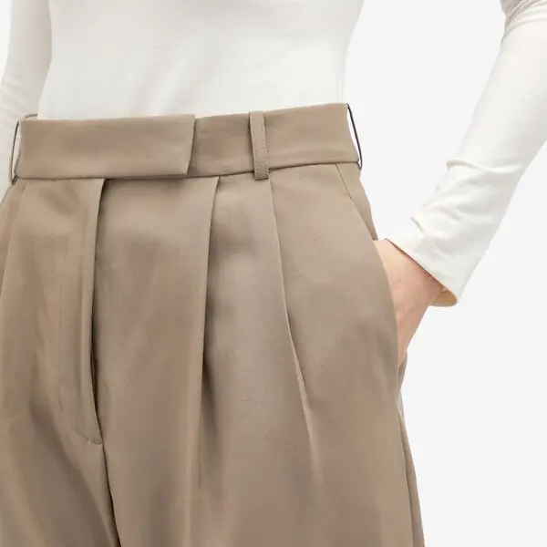 RÓHE Round Leg Shaped Tailored Trousers
