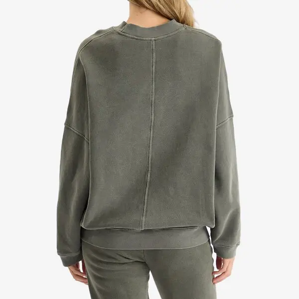 Joah Brown Oversized Crew Sweatshirt - Washed Sage