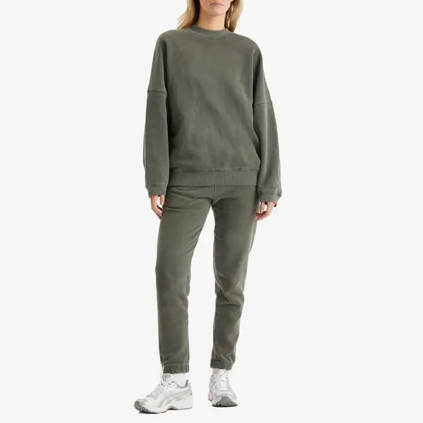 Joah Brown Oversized Crew Sweatshirt - Washed Sage
