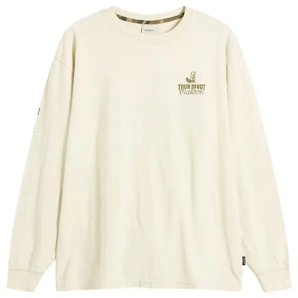 MALBON Gorse Tour Divot Camo Tee - Clay