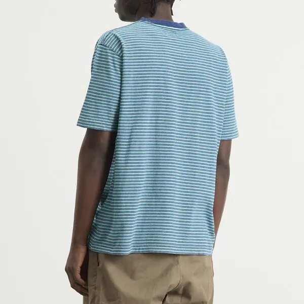 BEAMS Multi Stripe Pocket T-shirt