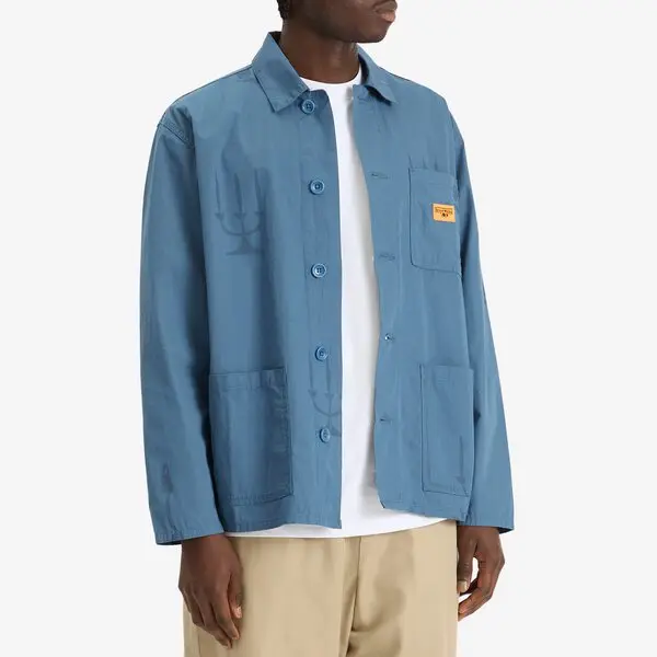 SERVICE WORKS Poplin Printed Chore Shirt