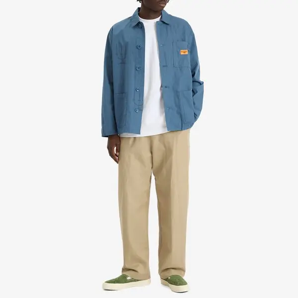 SERVICE WORKS Poplin Printed Chore Shirt