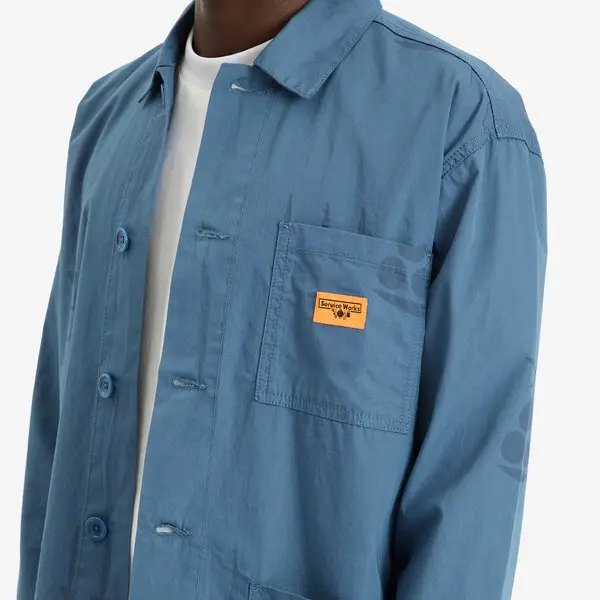 SERVICE WORKS Poplin Printed Chore Shirt