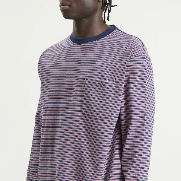BEAMS Stripe Long Sleeve T-shirt