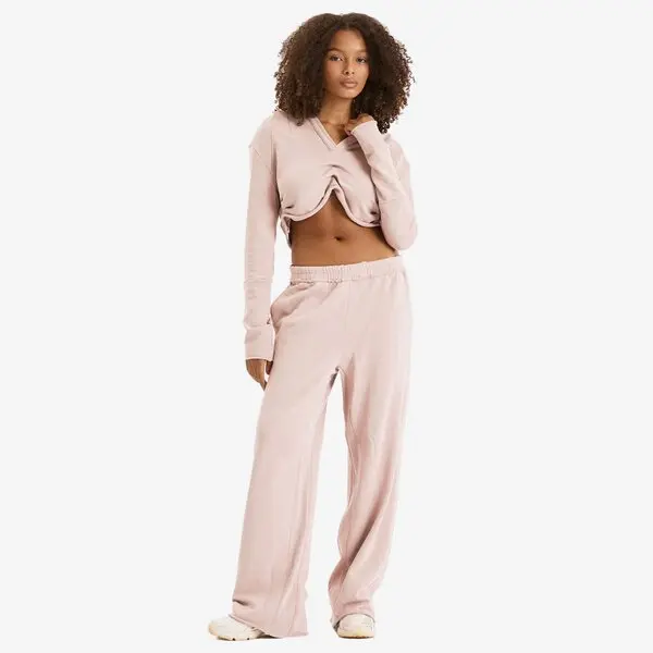 SKIMS Shoulder Pad Cropped Hoodie
