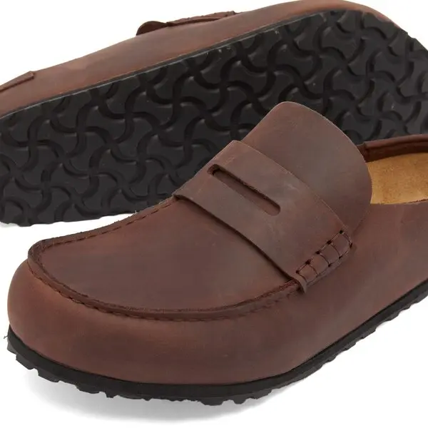 BIRKENSTOCK Naples Wrapped Clogs - Brown