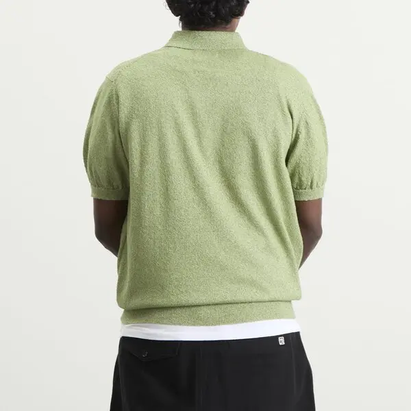 BEAMS Boucle Knit Polo