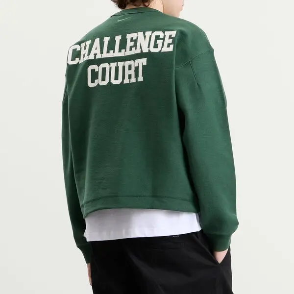 Nike Club Rules Fleece Crew Sweatshirt - Fir/sail