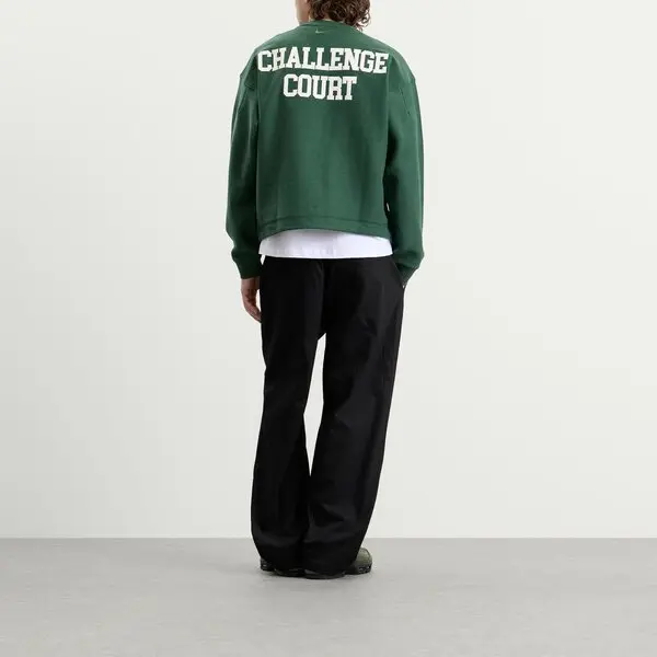 Nike Club Rules Fleece Crew Sweatshirt - Fir/sail