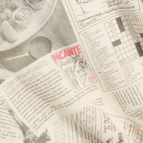 PICANTE End. X Headline Printed Linen Short Sleeve Shirt