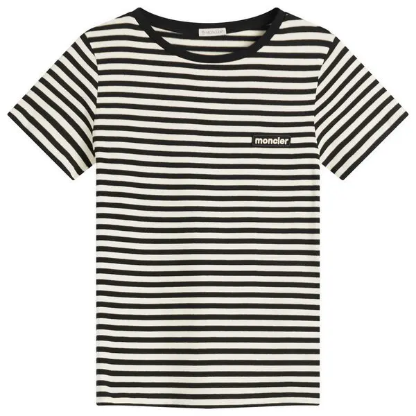Moncler Short Sleeve T-shirt - Stripe
