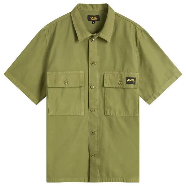 STAN RAY Patchwork Cpo Shirt - Olive