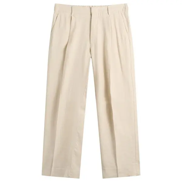 Nn07 Kay Linen Blend Trousers - Ivory