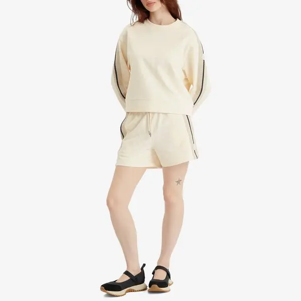 Moncler Crochet Trim Sweat Shorts