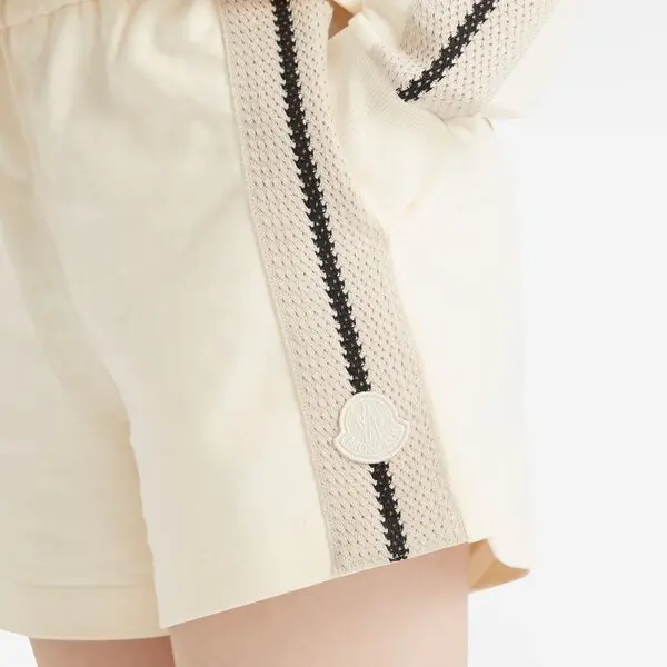 Moncler Crochet Trim Sweat Shorts