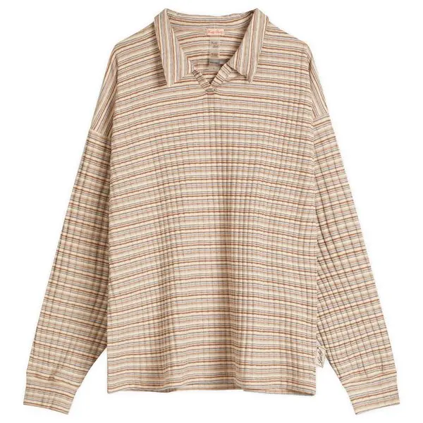 FRUITY BOOTY Lucky Polo Top - Stripe