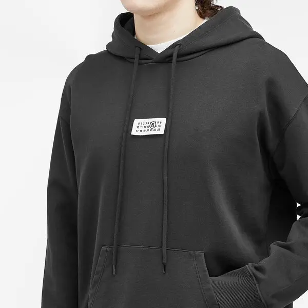 MAISON MARGIELA Numbers Patch Logo Hoodie