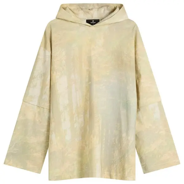 REPRESENT Hideaway Hooded T-shirt - Forest Print