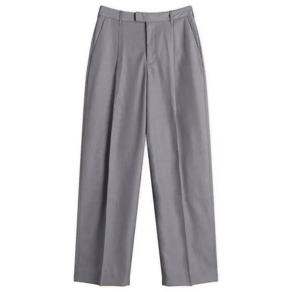 ABOUT:BLANK Tailored Wide Leg Trouser - Light Grey