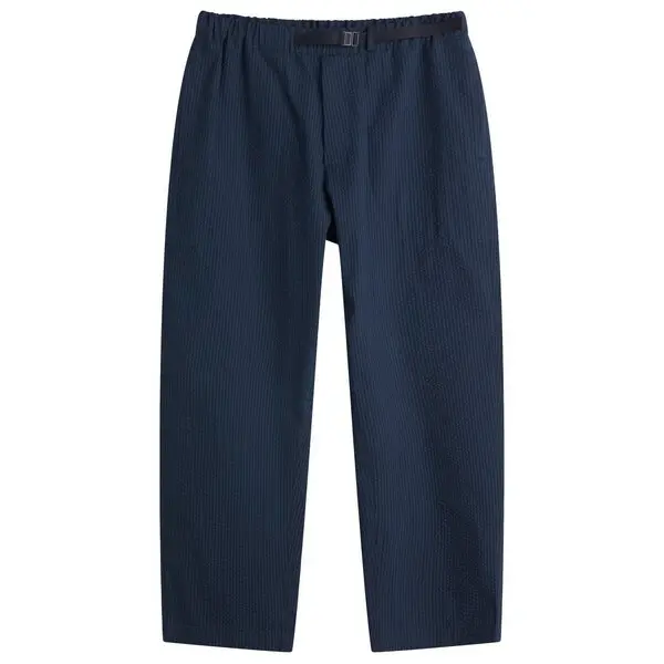 Moncler Technical Seersucker Trousers - Navy