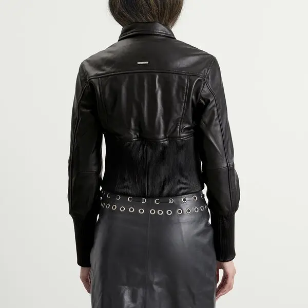 DEADWOOD Angel Recycled Leather Jacket