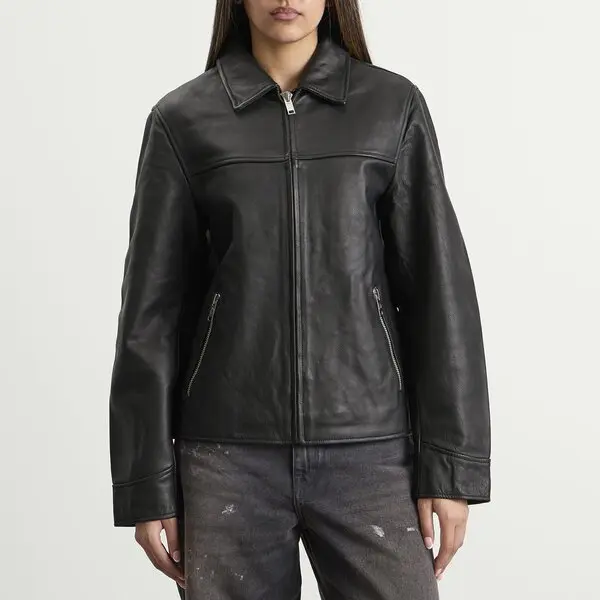 DEADWOOD Bruno Upcycled Leather Jacket