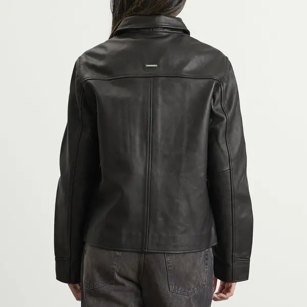 DEADWOOD Bruno Upcycled Leather Jacket