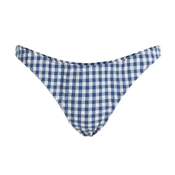 FRUITY BOOTY Marina Bikini Bottom - Navy/white