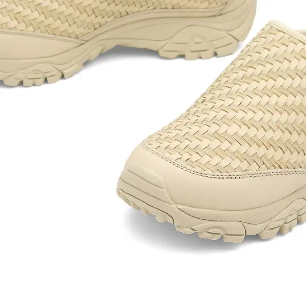 Merrell Moab Slide 2 Leather Woven Se - Stucco