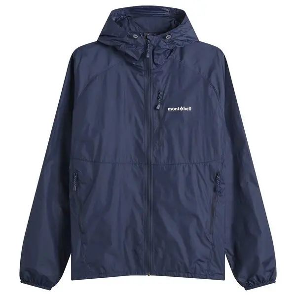MONTBELL Wind Blast Hooded Jacket - Navy