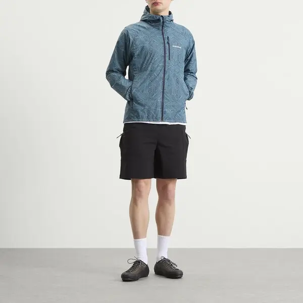 MONTBELL Wind Blast Print Hooded Jacket