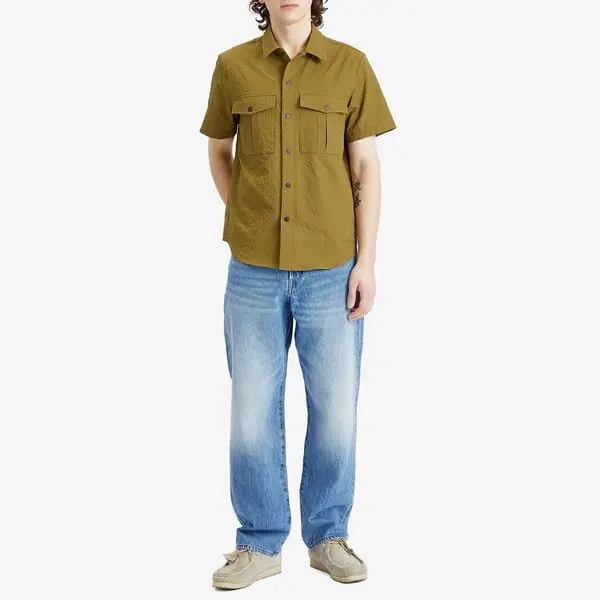 Paul Smith Relaxed Fit Embroidered Stripe Denim Jeans