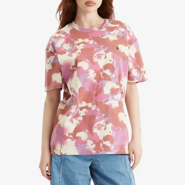 A BATHING APE Map Camo Oversized T-shirt