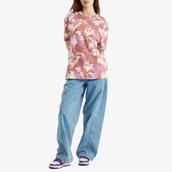 A BATHING APE Map Camo Oversized T-shirt