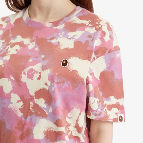A BATHING APE Map Camo Oversized T-shirt