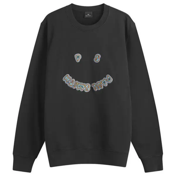 Paul Smith Ps Happy Sweatshirt - Black