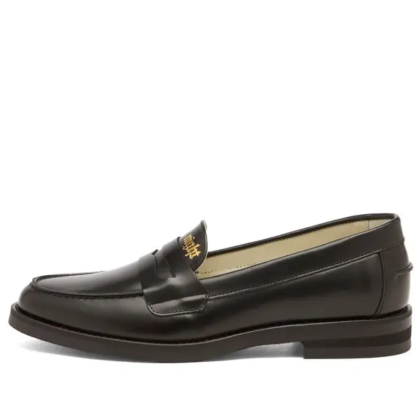 DUKE + DEXTER Wilde Thank You, Good Night Penny Loafer - Black