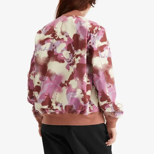 A BATHING APE Map Camo Bomber Jacket