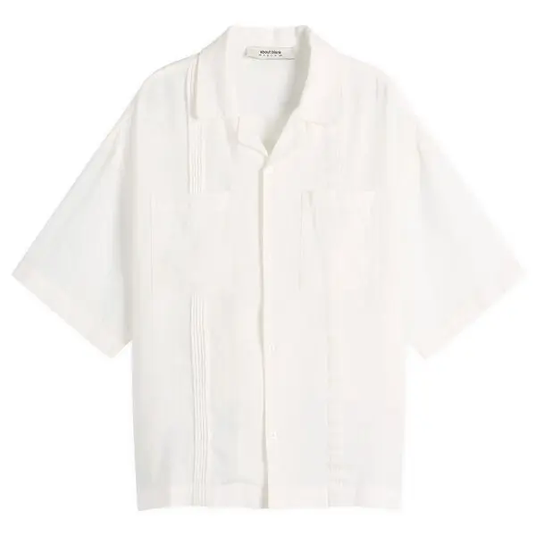 ABOUT:BLANK Guayabera Vacation Shirt - Oat