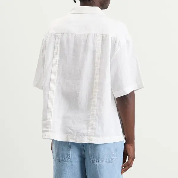 ABOUT:BLANK Guayabera Vacation Shirt - Oat