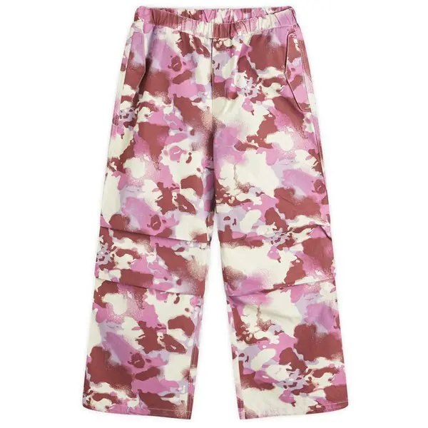 A BATHING APE Map Camo Army Pants - Pink