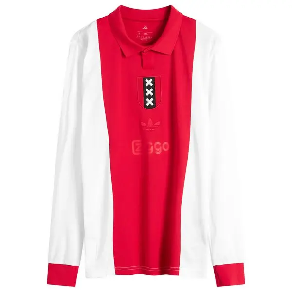 Adidas Ajax 125 Long Sleeve Jersey - Red