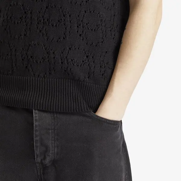 NO PROBLEMO Alien-o Lace Cotton Vest