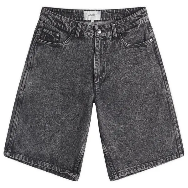 HERESY Stearne Denim Shorts - Ash