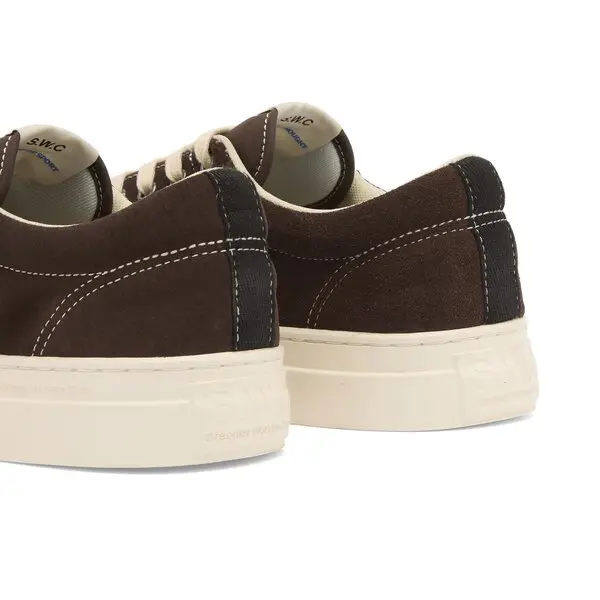 S.W.C STEPNEY WORKERS CLUB Dellow Woven Suede Sneaker