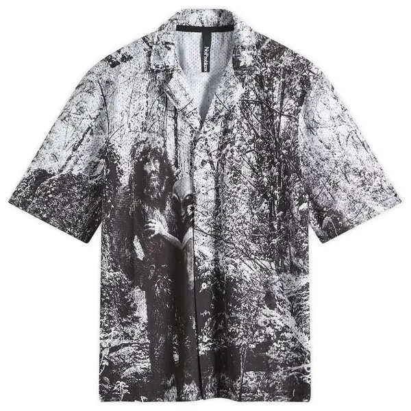 NO PROBLEMO Bigfoot Airtex Hawaiian Shirt - Multi