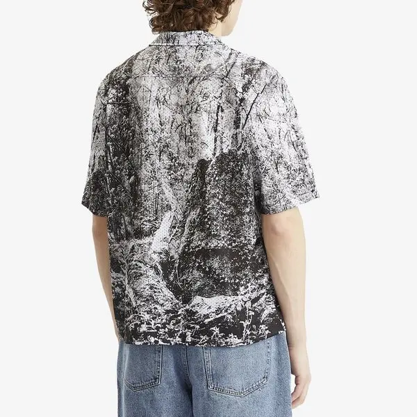 NO PROBLEMO Bigfoot Airtex Hawaiian Shirt