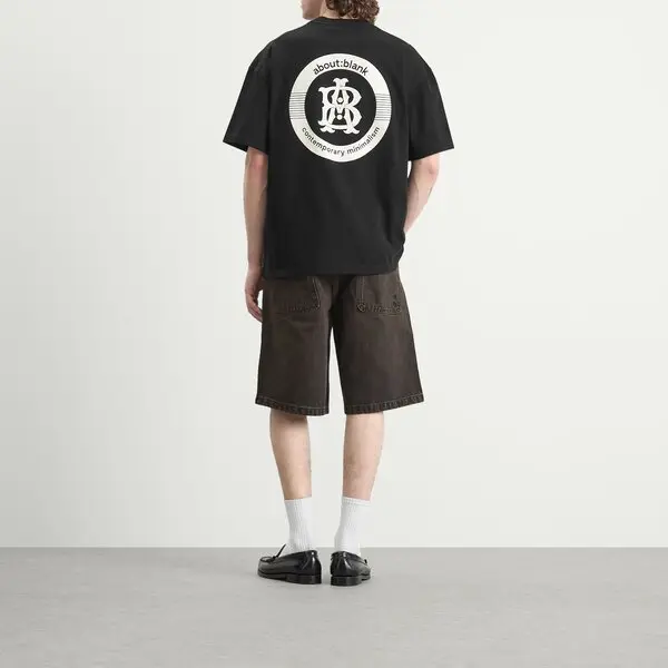 ABOUT:BLANK Disc T-shirt - Black